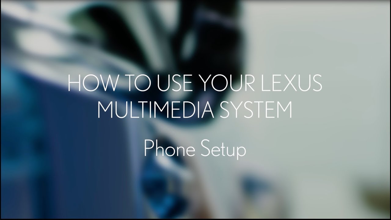 In-Car Multimedia and Navigation Systems | Lexus Ireland